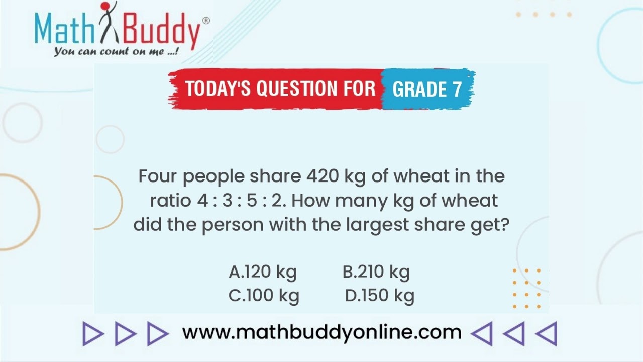 Math Practice Problem Grade 7 Question 252