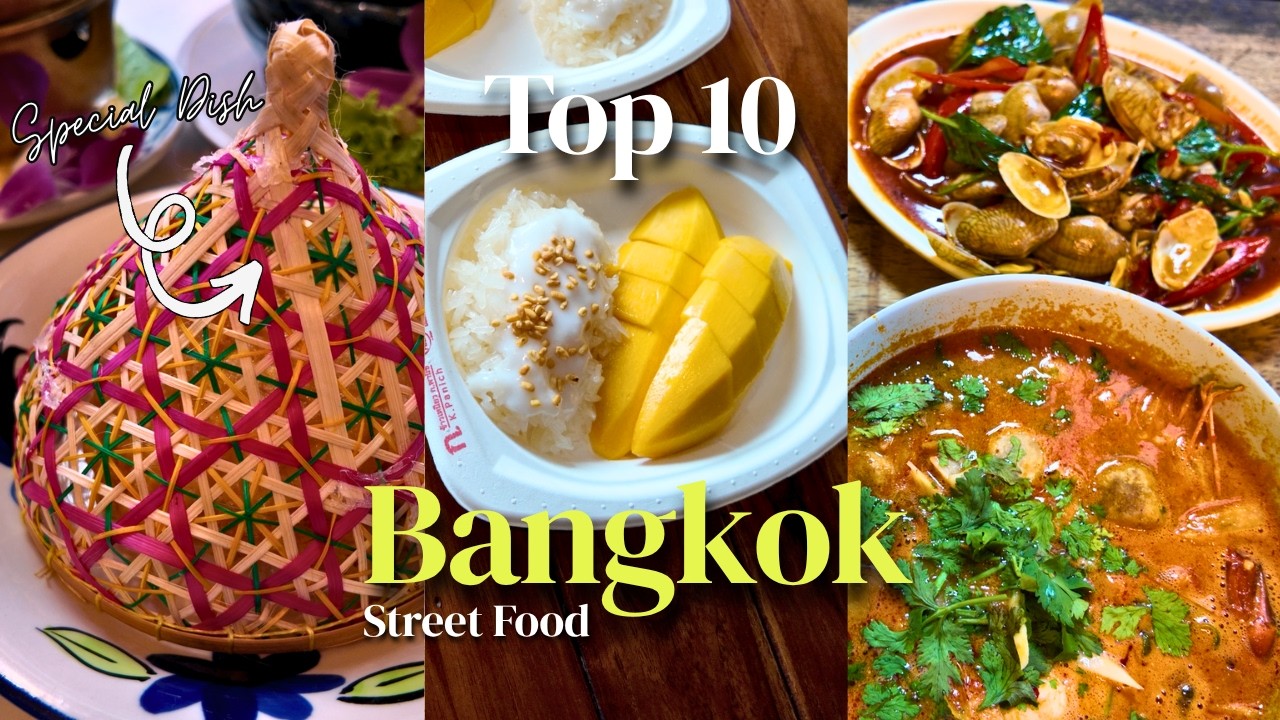 We Tried Bangkok’s Best Street Food… and Didn’t Expect This  | 10 Dishes You Must TRY 🇹🇭