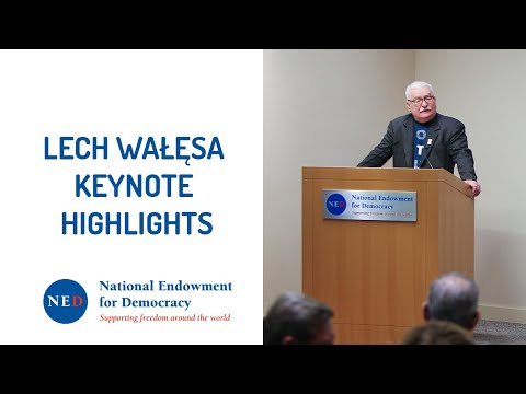 Lech Wałęsa Keynote Highlights
