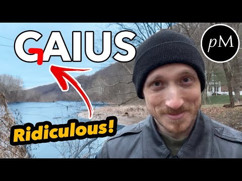 Caius is NOT a Latin name