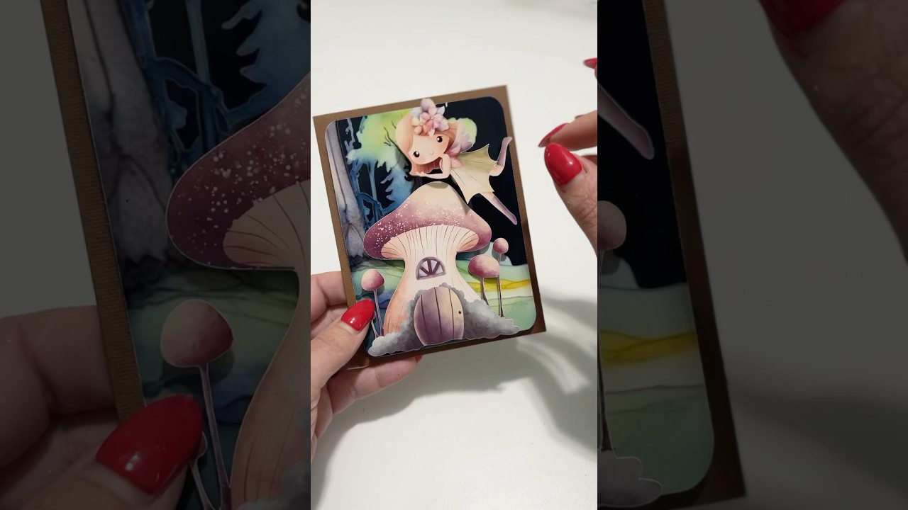 🤩 Let’s make an adorable fairy card using Studio and the today’s FREE Adorable Autumn Bundle! 🍁