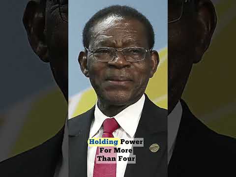 The longest current serving male president is Teodoro Obiang Nguema. #theafricanpost
