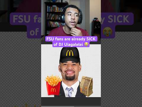FSU fans are already SICK of DJ Uiagalelei 😭#collegefootball #football #fsu #floridastateuniversity