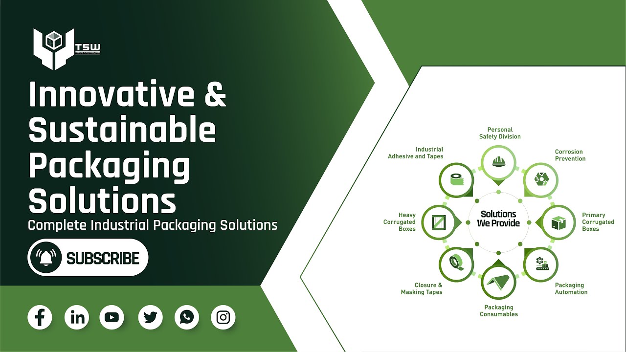 Industrial Automation Solutions - Complete Industrial Packaging Solutions - TSW Packaging Solutions