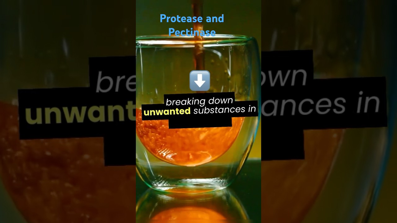 Pectinase and Protease – Enzymes That Clear Fruit Juice#ctet #science #nvs #htet #biology #dsssb #
