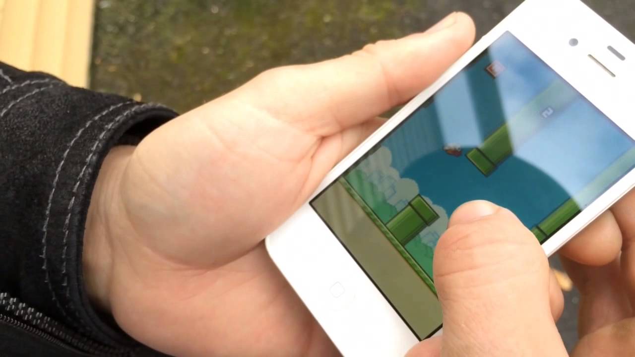 Guy Goes Crazy Angry Flappy Bird Fail