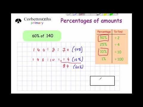 Percentages of amounts – Lings Primary School Blogs