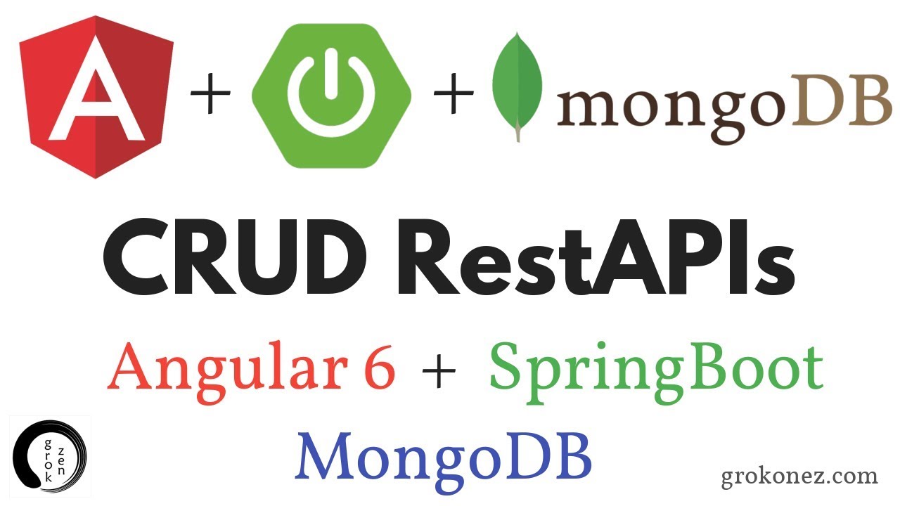 Spring Boot + Angular 6 example | Spring Data + REST + MongoDb CRUD example