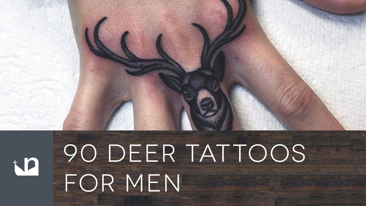 90 Deer Tattoos For Men
