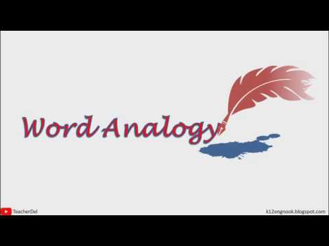 English 10: Word Analogy