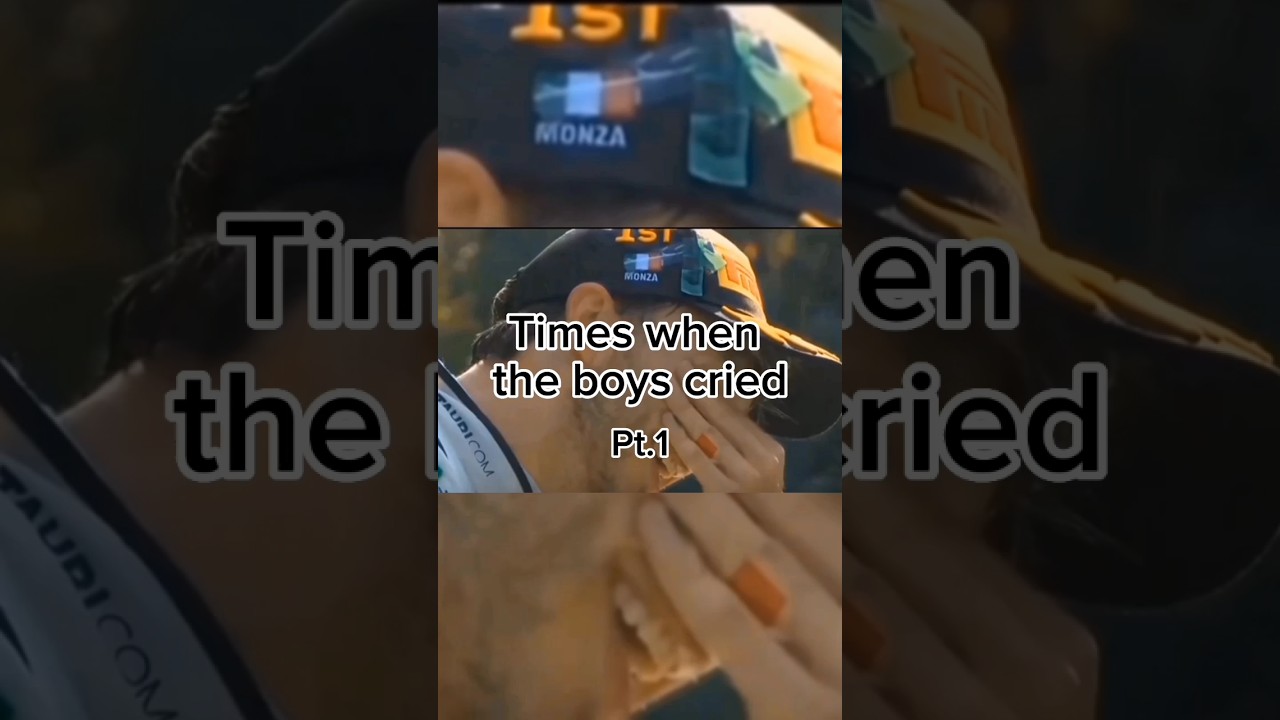 Times when the boys cried pt.1 #f1legends