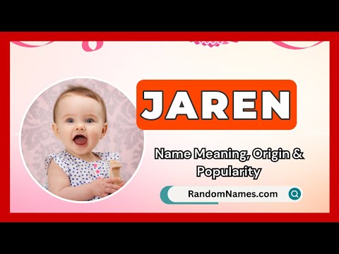 Jaren - Baby Girl Name Meaning, Origin & Popularity - RandomNames.com