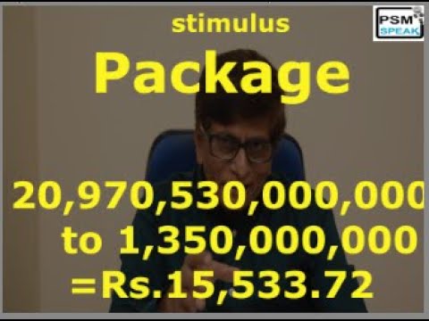 Stimulus package and its contents: What is in it to me?
