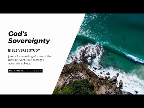 Bible Verses About God's Sovereignty
