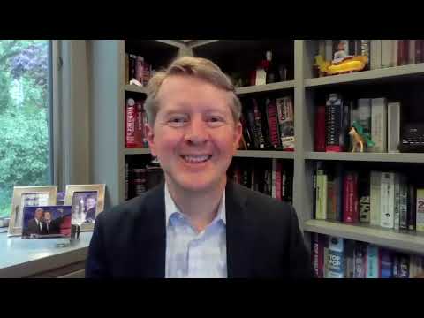 Ken Jennings talks about honoring late host Alex Trebek during 'Jeopardy! Masters' tournament