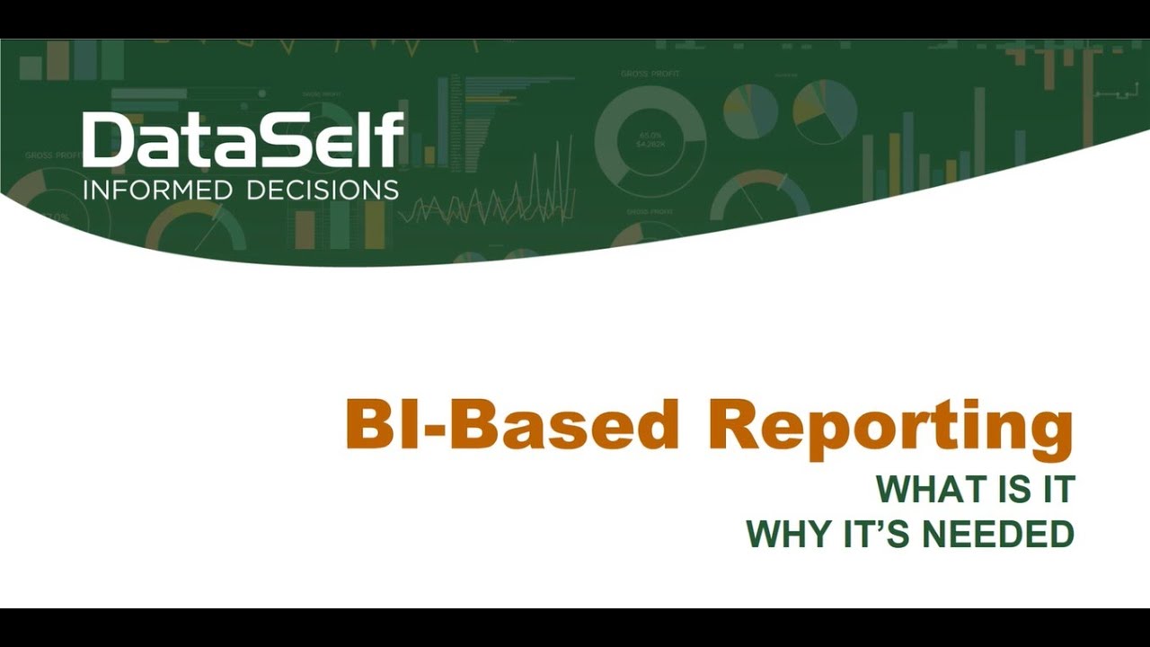 What is BI-based reporting and why is it needed?