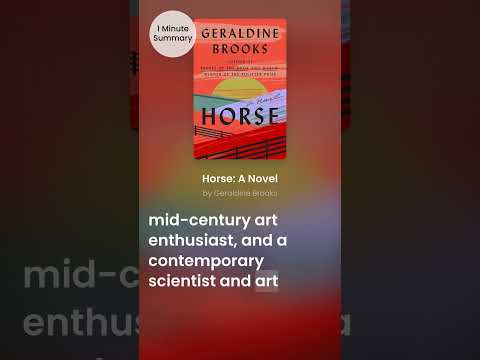 🐎 Horse by Geraldine Brooks — 1 Minute Summary