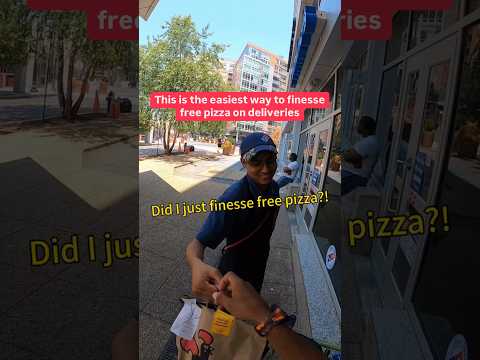So this thing gets me free pizza too? #ubereats #uber #shorts