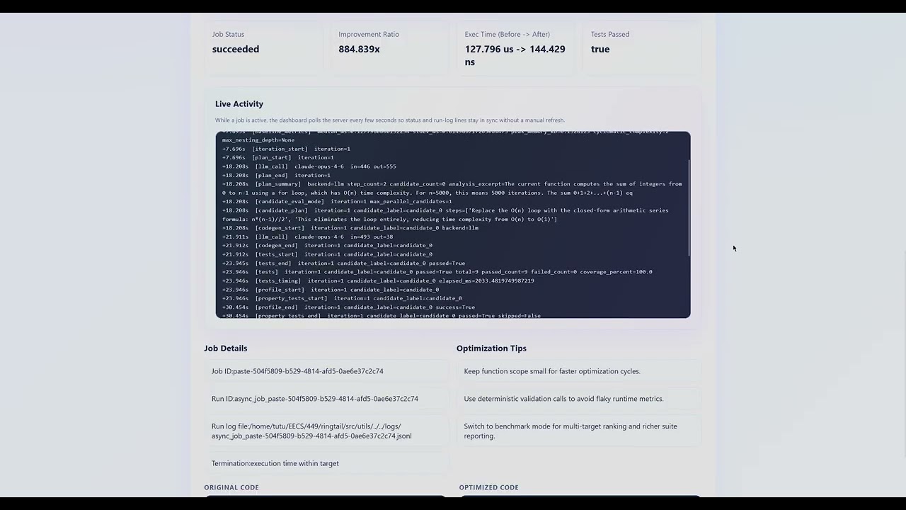 AI Python Code Optimizer and Validator - Built with Jac | EECS 449