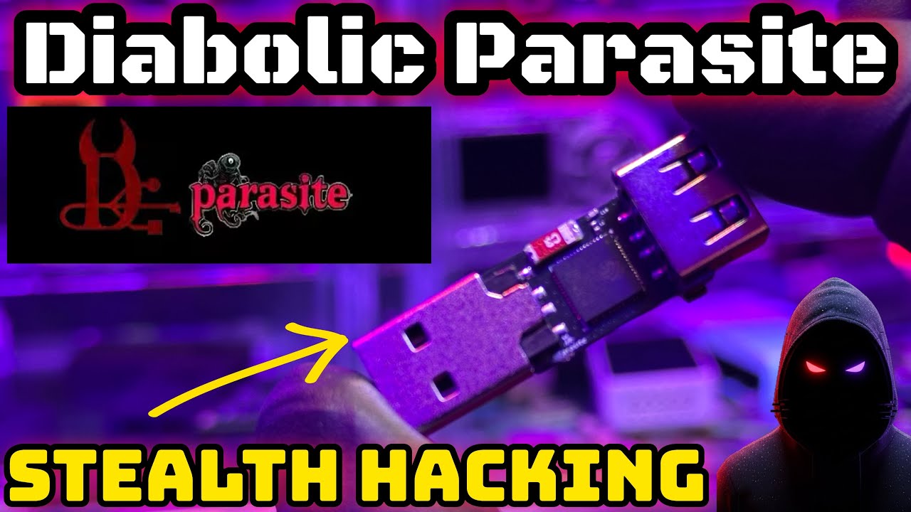 The Diabolic Parasite! Invisible Keylogger + BadUSB in One Device. Next Generation Red Team Tool! 