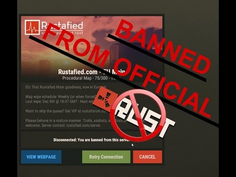Steam Community :: Video :: I WAS BANNED FROM AN OFFICIAL RUST SERVER