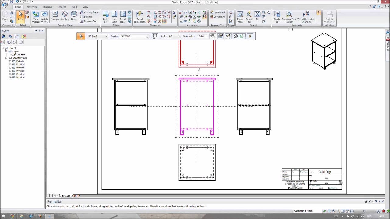 Solid Edge Basics 5