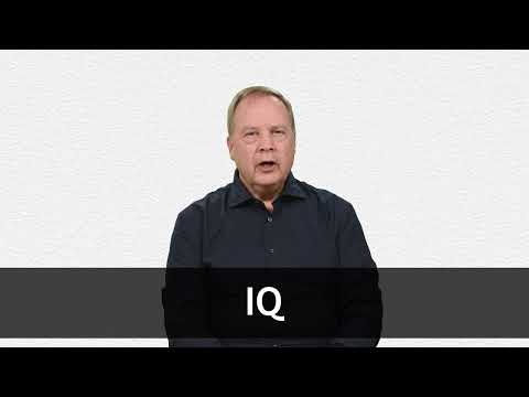 How to pronounce IQ in American English