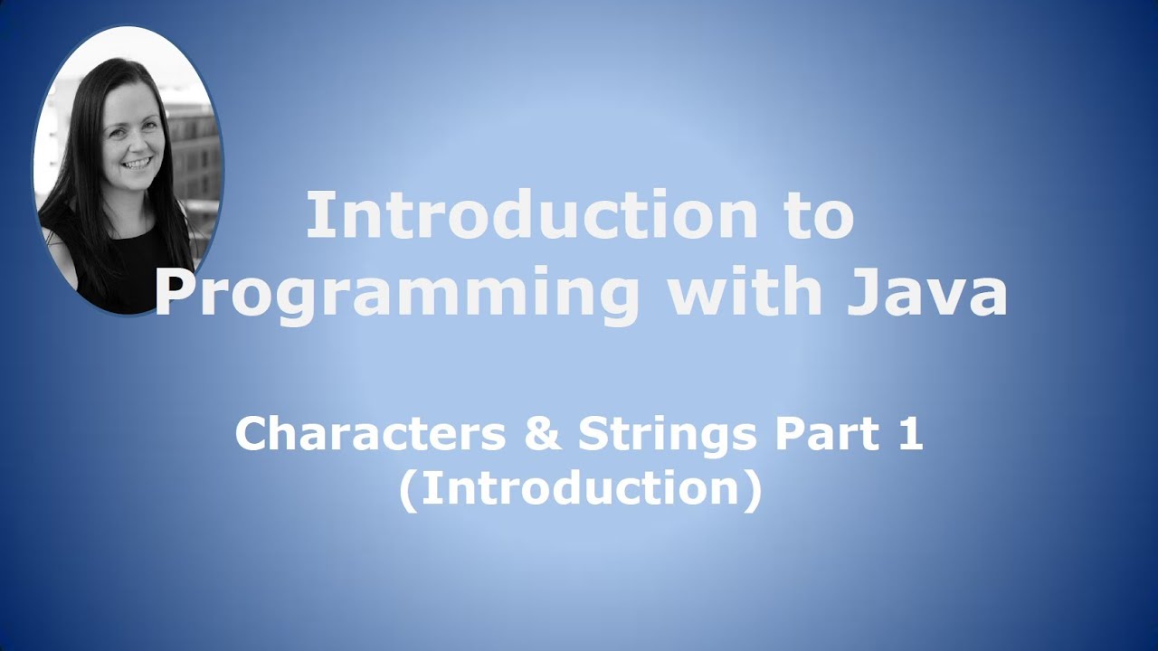 Characters & Strings Part 1