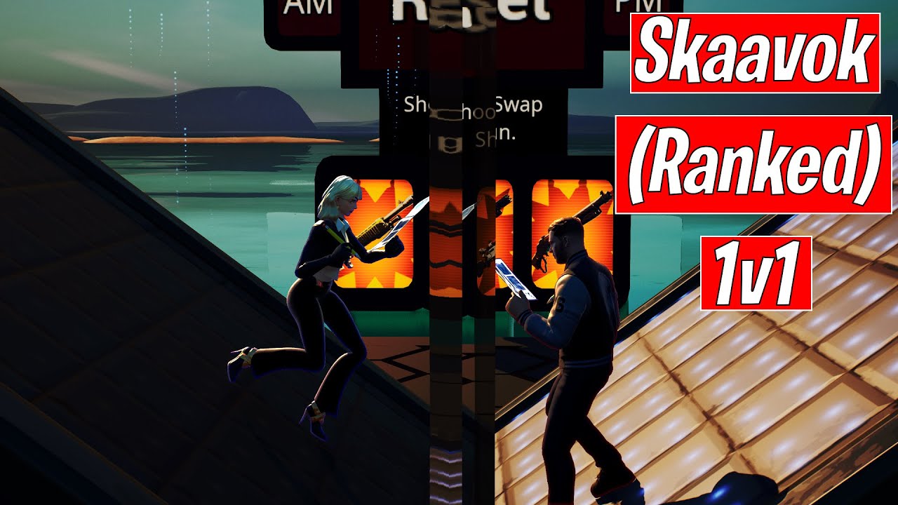 Skaavok (Ranked) 1v1 Map No Delay (Fortnite Creative)