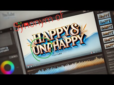 Synonym of Happy and Unhappy.