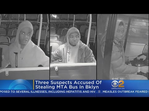Suspects Take MTA Bus On Joy Ride
