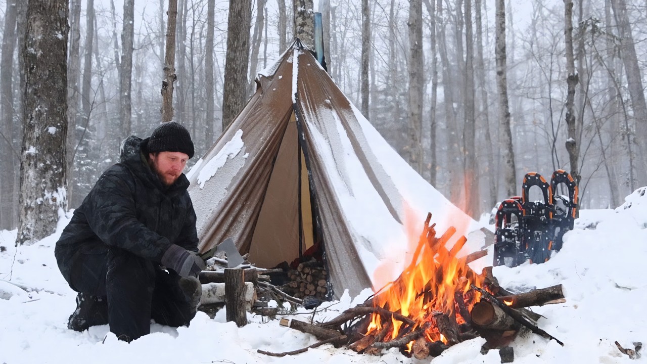 Snowed In on a Remote Lake Michigan Island for 5 Days