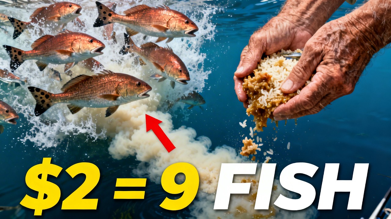 This $2 Chumming Method From The 1960s Creates an Instant Feeding Frenzy