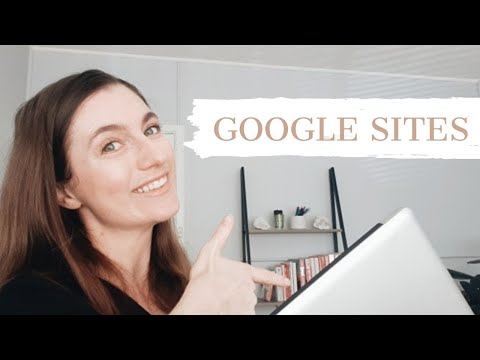 HOW TO CREATE AN ENGAGING WEBSITE OR BLOG USING GOOGLE SITES | Teacher Tips!