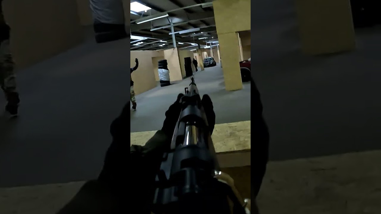 Airsoft Kar98k shell ejecting gameplay! #shorts