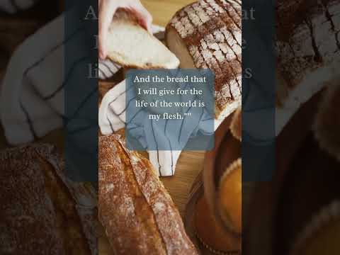 The next time you’re buttering your bread… 🥖 (John 6:48-51)