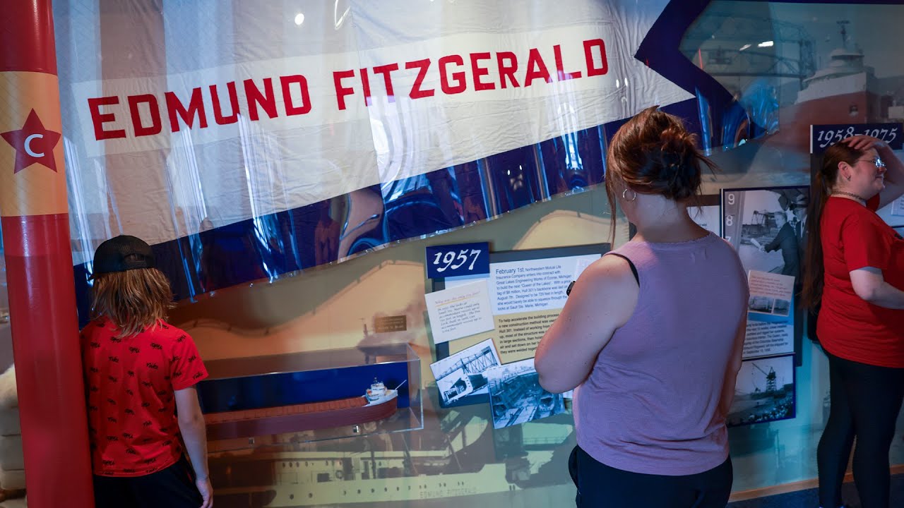How Lake Superior Maritime Visitor Center Remembers Edmund Fitzgerald