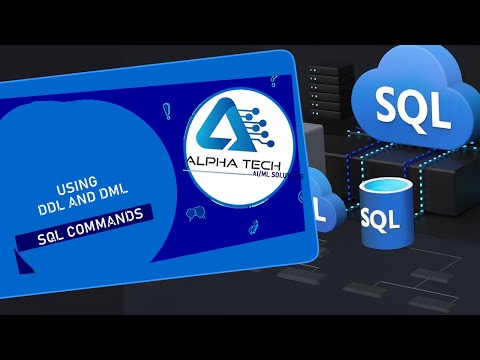 Using DDL and DML Commands