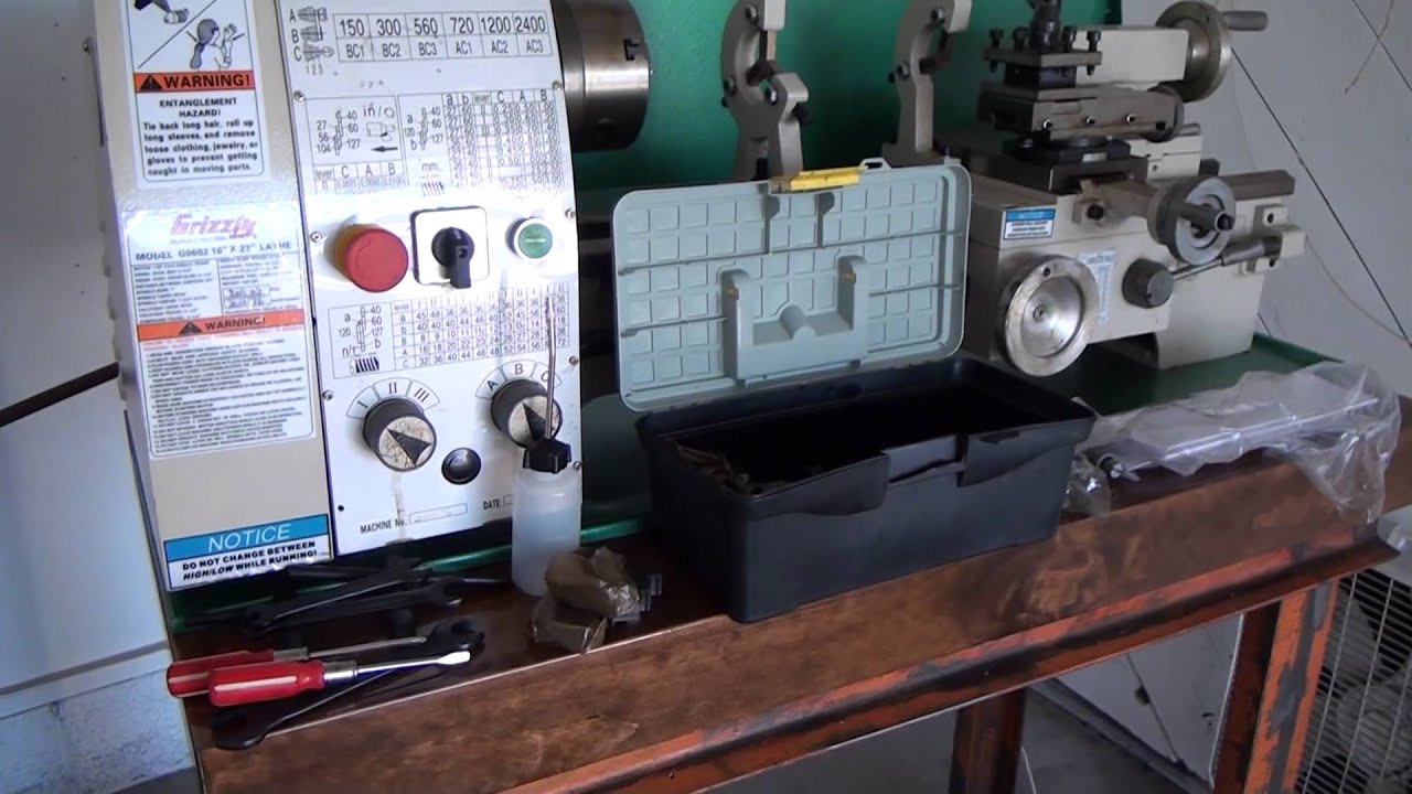 03 G0602 - Included Toolbox and Initial Tooling