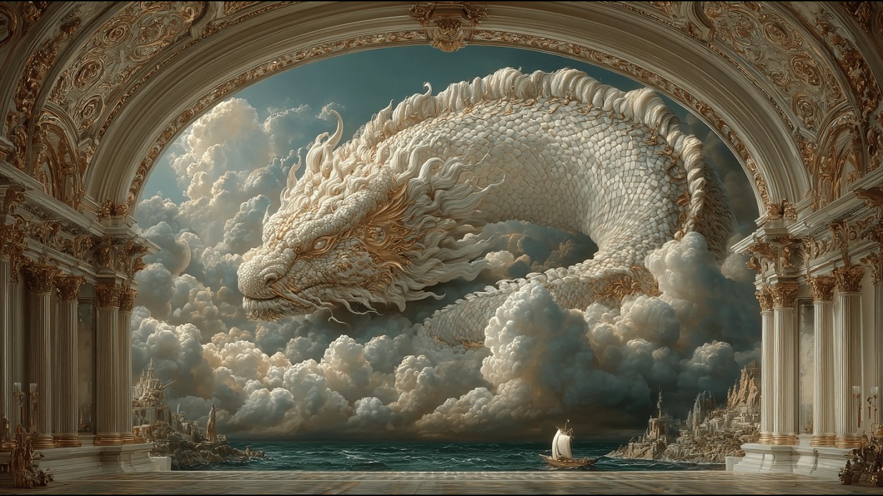 Celestial River Odyssey | Surreal AI Art