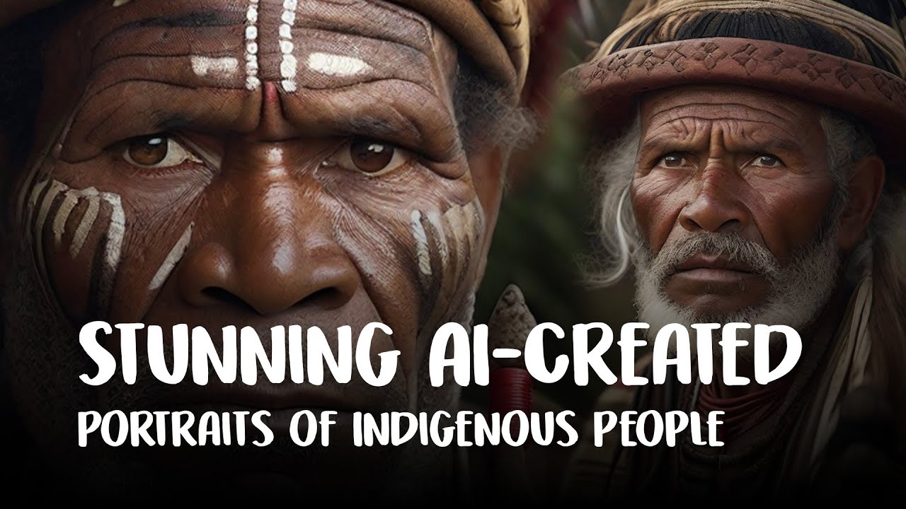Stunning AI Created Portraits of Indigenous People from around the world