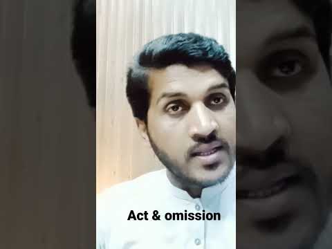 Act & omission #lawyers #equalityforall #insaf_ki_pukar #equity #qanoondan #advocate #post
