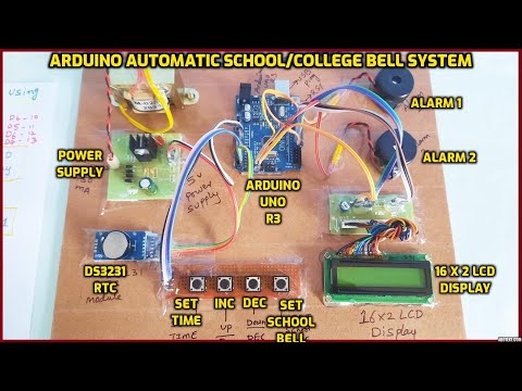 Arduino Based School/College Bell🔔System Using DS3231 Real Time Clock ...