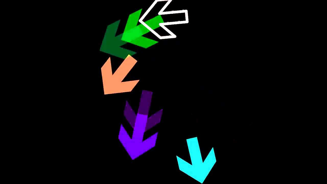 Colourful Moving Arrows [HD]