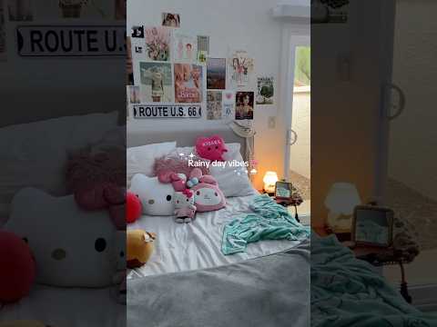 Rainy day vibes 🎀🌧️ #coquette #pinterest #roomdecor #aesthetic #xyzabc