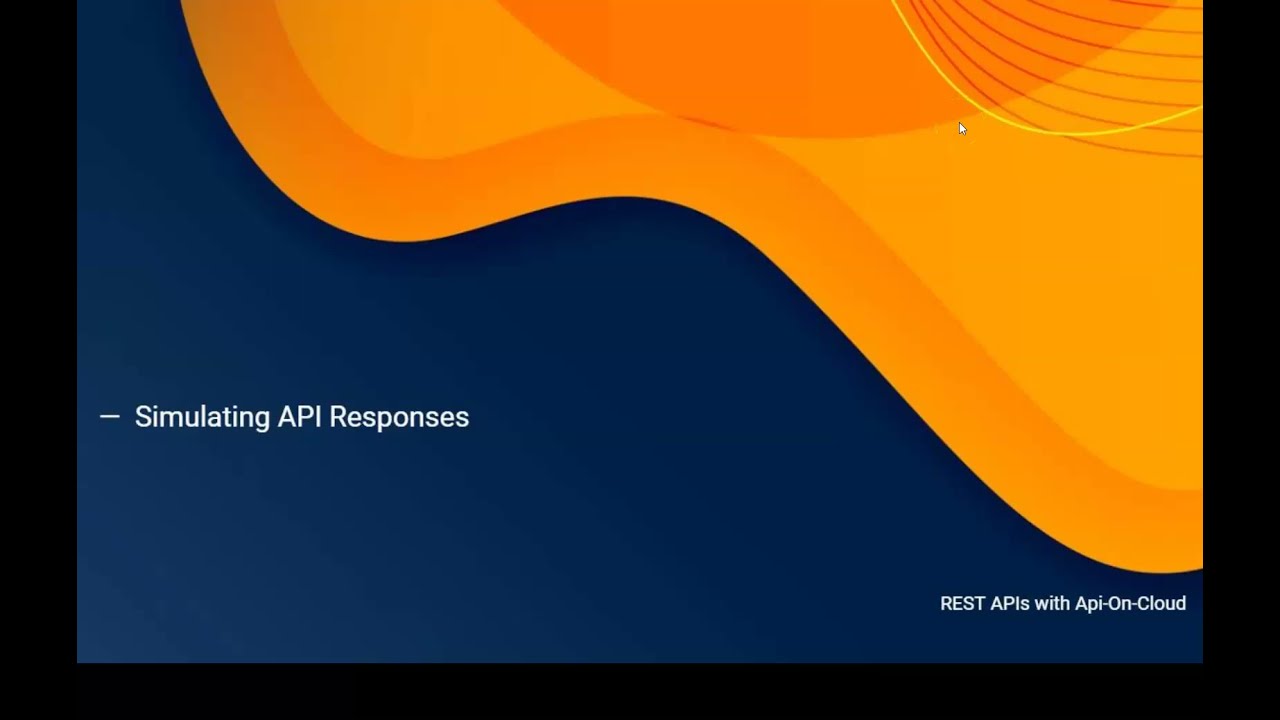 Tutorial 3: Simulating REST API (GET) Responses