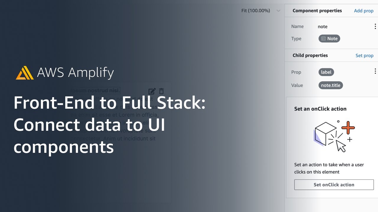 Frontend to Full Stack: Using AWS Amplify Studio Components Locally | Amazon Web Services