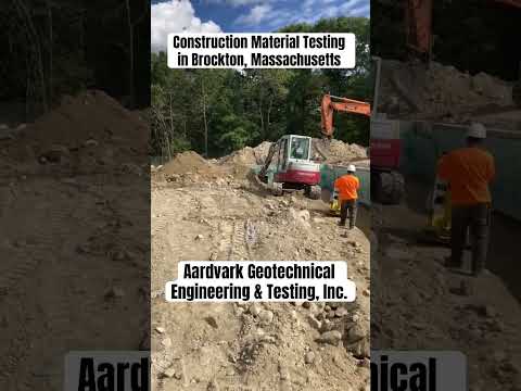 Independent testing in Brockton, Massachusetts #construction #compaction #geotechnical #testing #geo