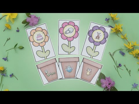 Rhyming Games for Preschool / Spring Rhyming Words