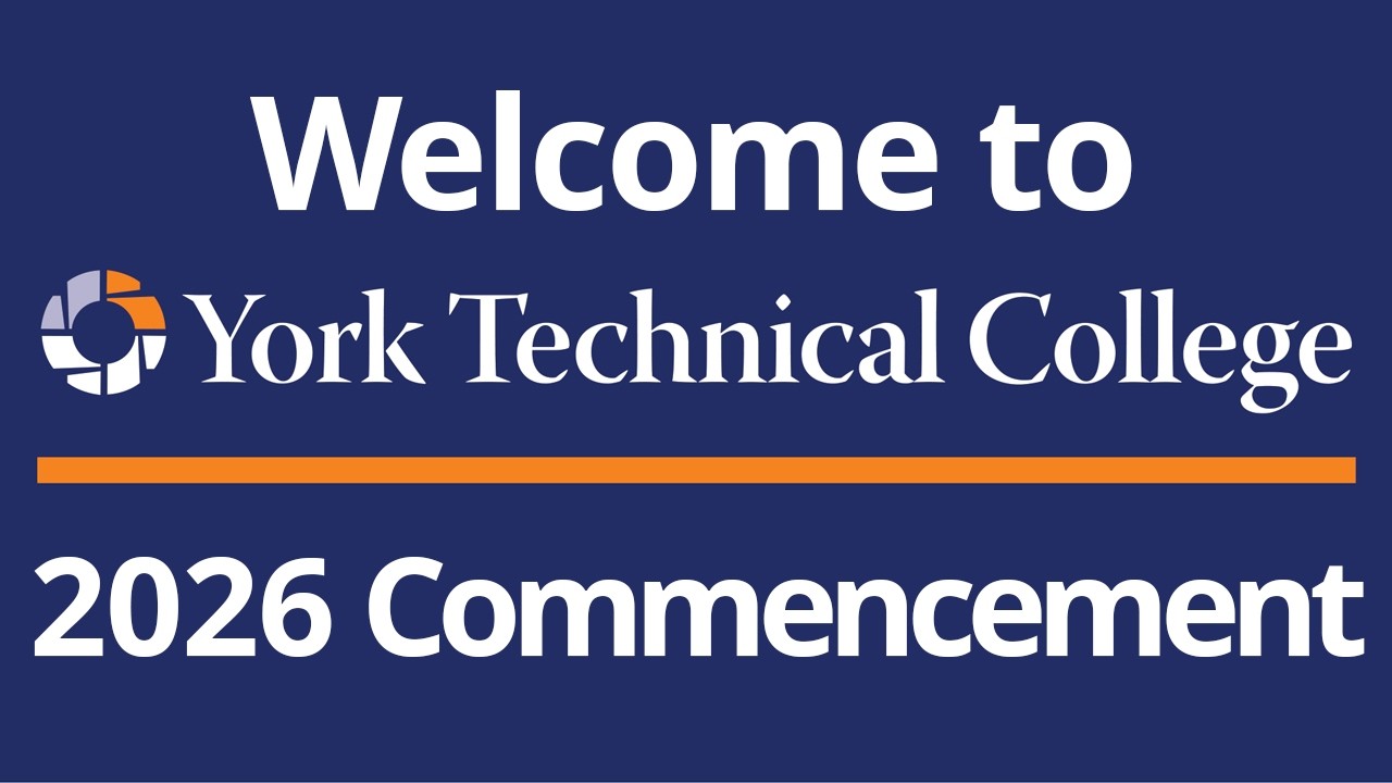 2026 York Technical College Commencement - 1 p.m.